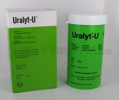 Apotheek C. Wouters 3920 Lommel : URALYT U 280 G GRANULAAT