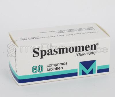 Apotheek Wouters Lommel 3920 Lommel : Home > SPASMOMEN 40 MG 60 TABL